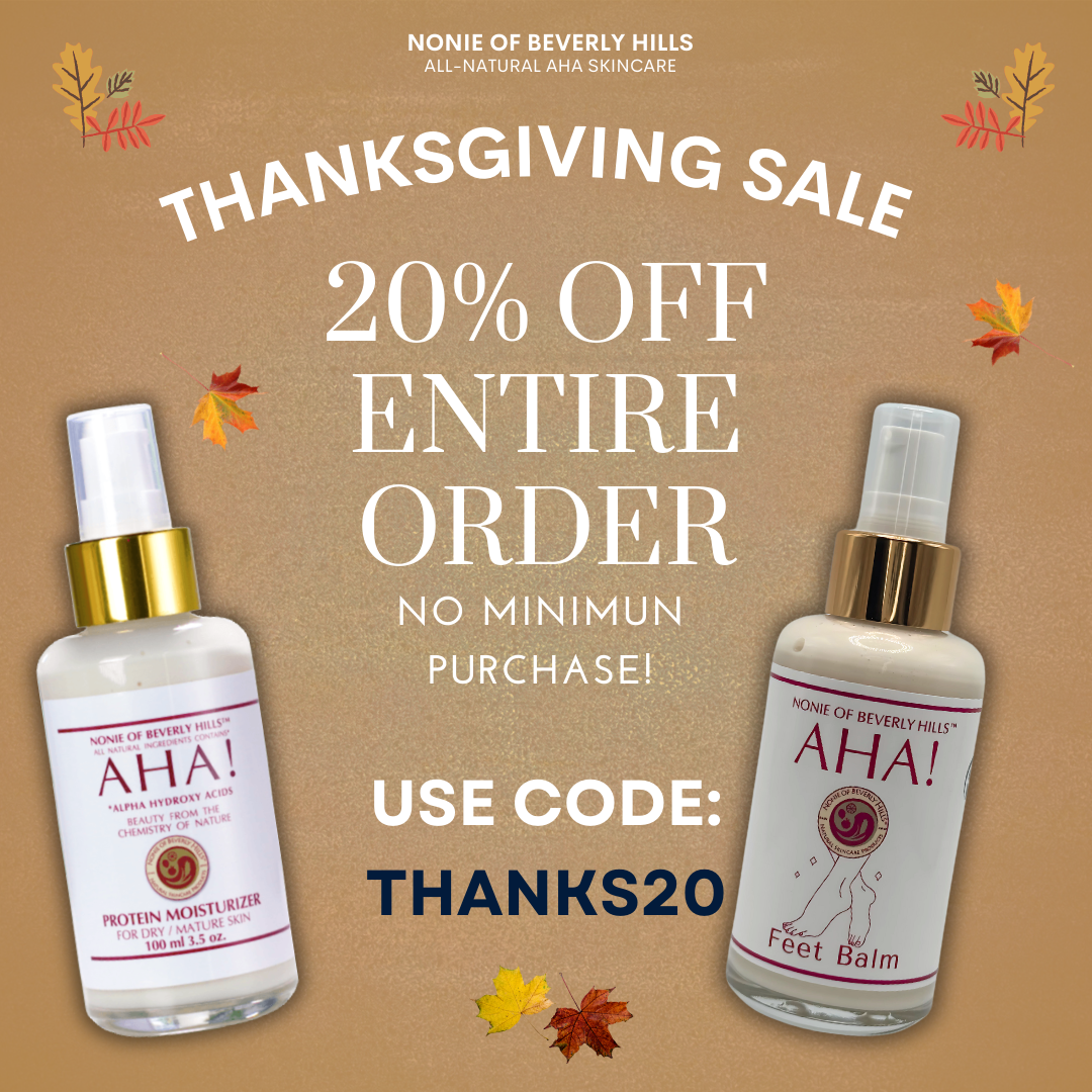 Giving Thanks for Beauty: How to Glow This Thanksgiving – Nonie of ...