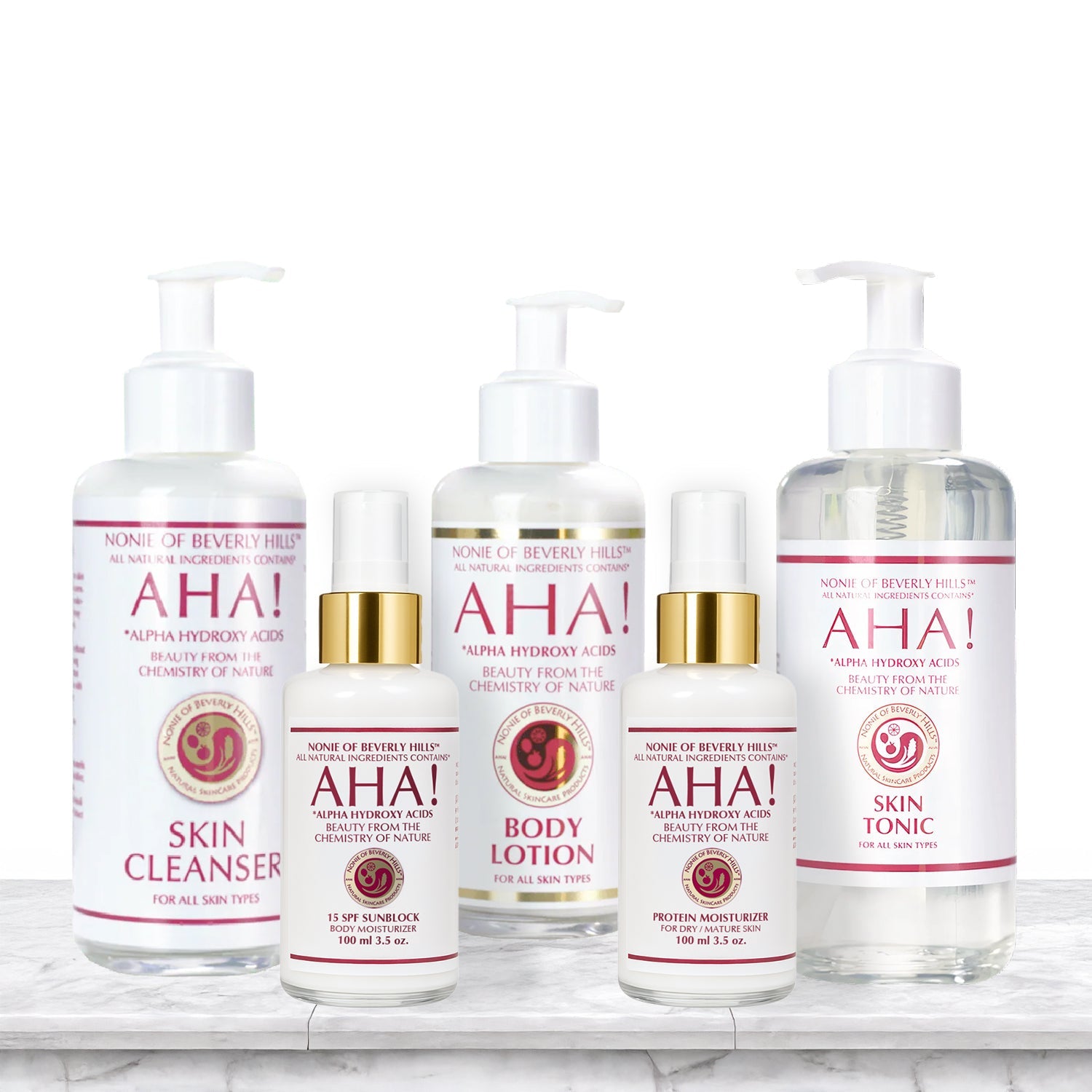 All Nonie of Beverly Hills Products | Natural AHA Skincare for All Skin ...